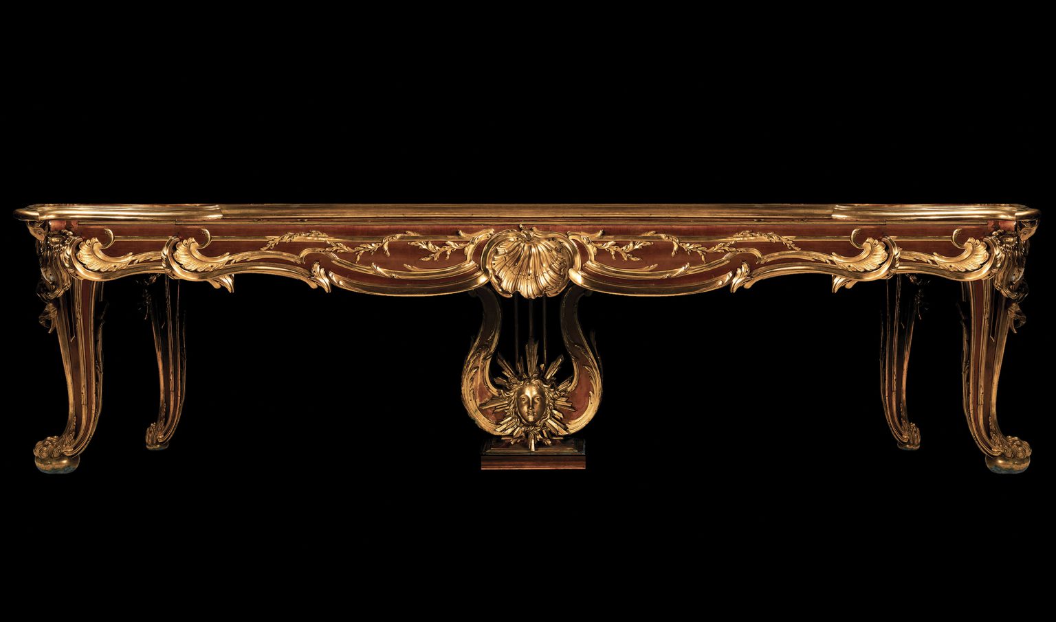 Grand Harp Dining Table – Art Heritage